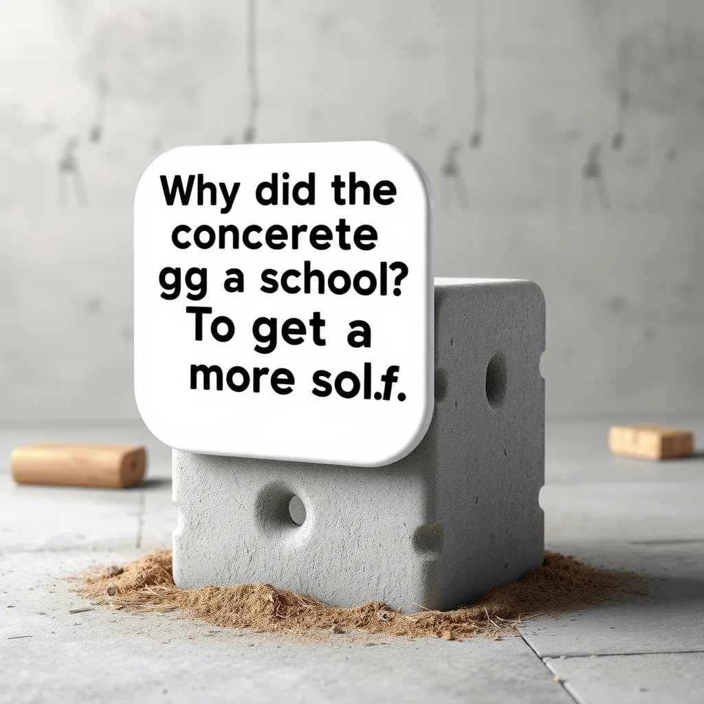 510+Best Concrete Jokes to Cement Your Sense of Humor